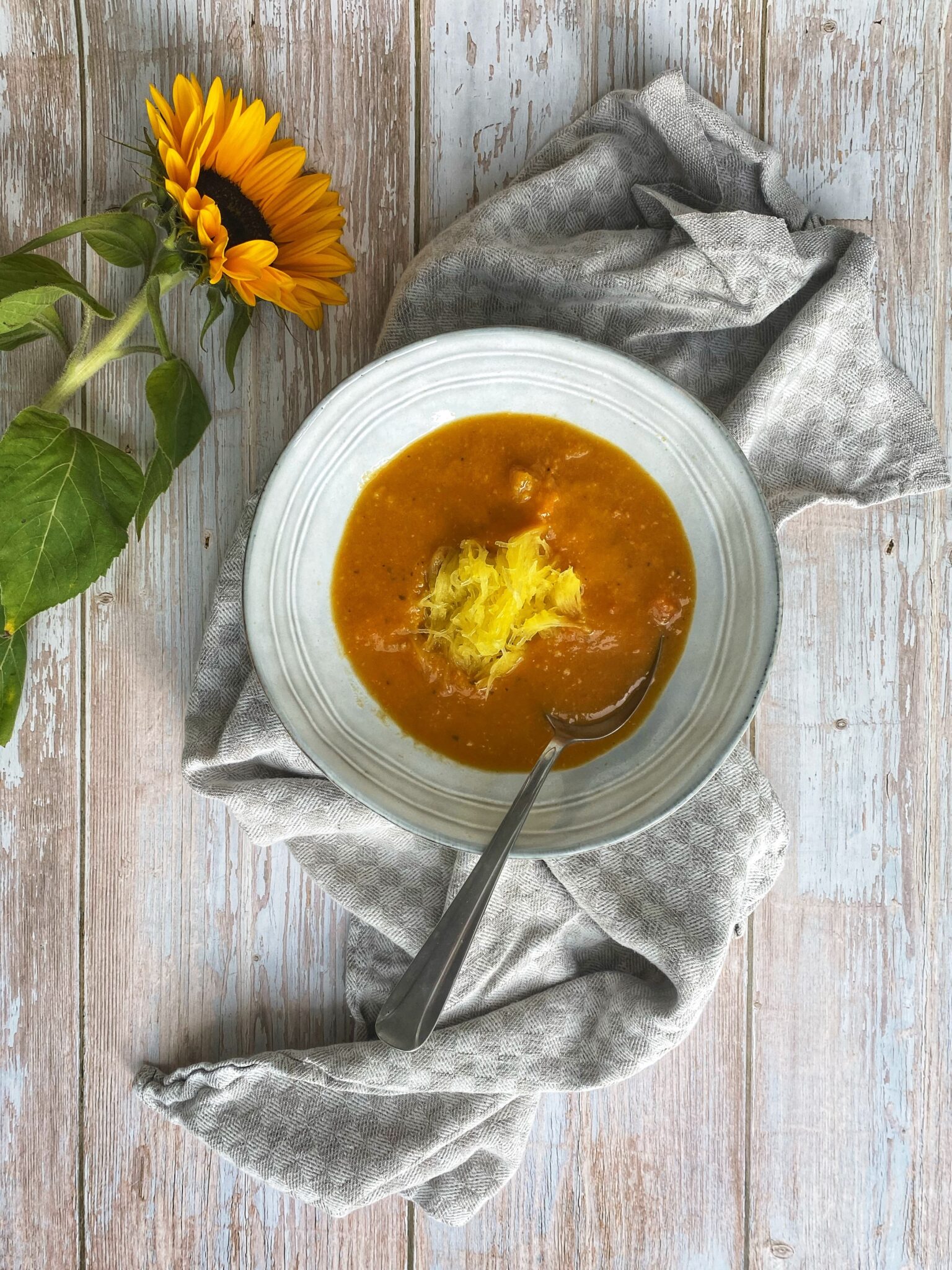 Spaghetti pompoensoep | MMV